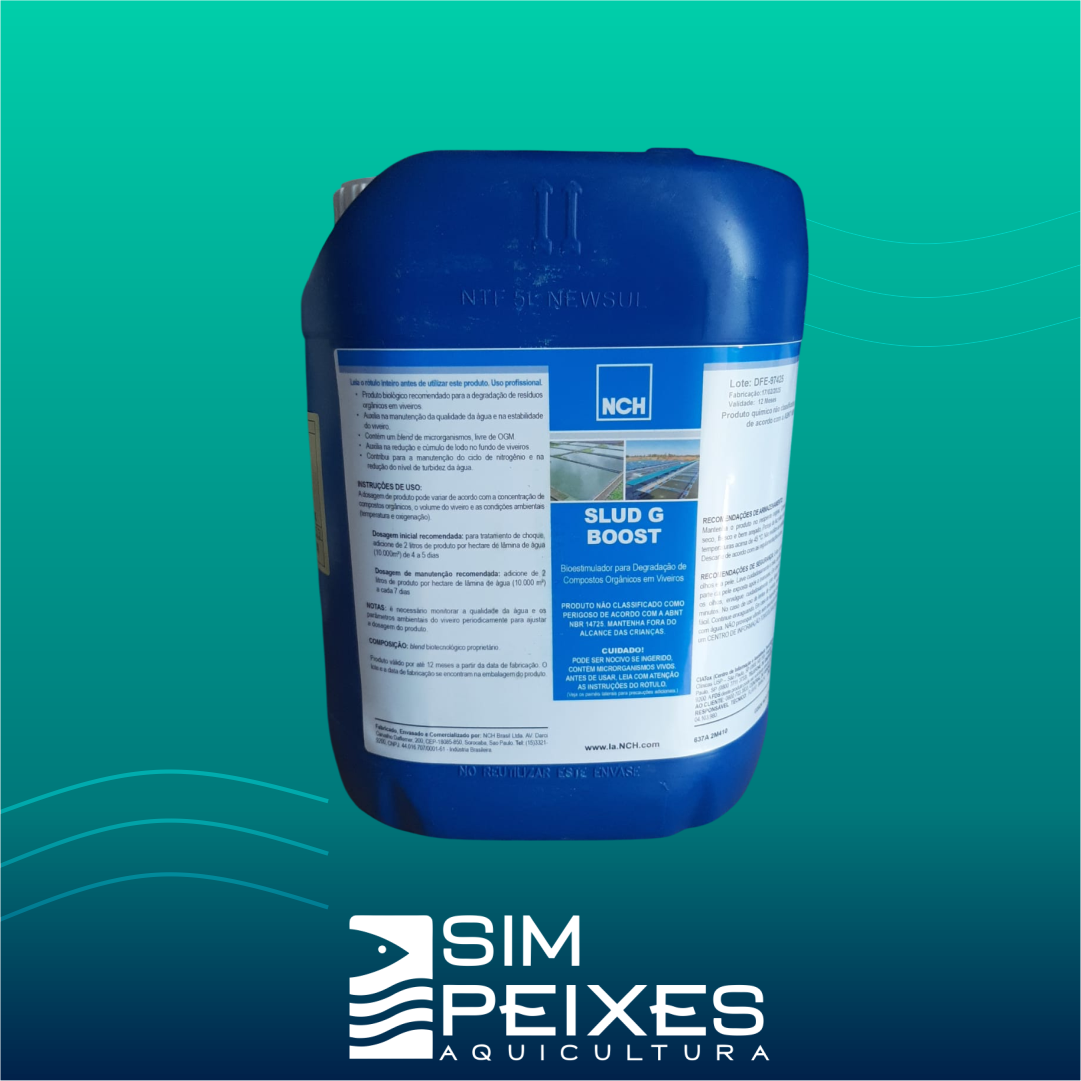 Slud G Boost Piscicultura Nch - 5 Litros - Sim Peixes